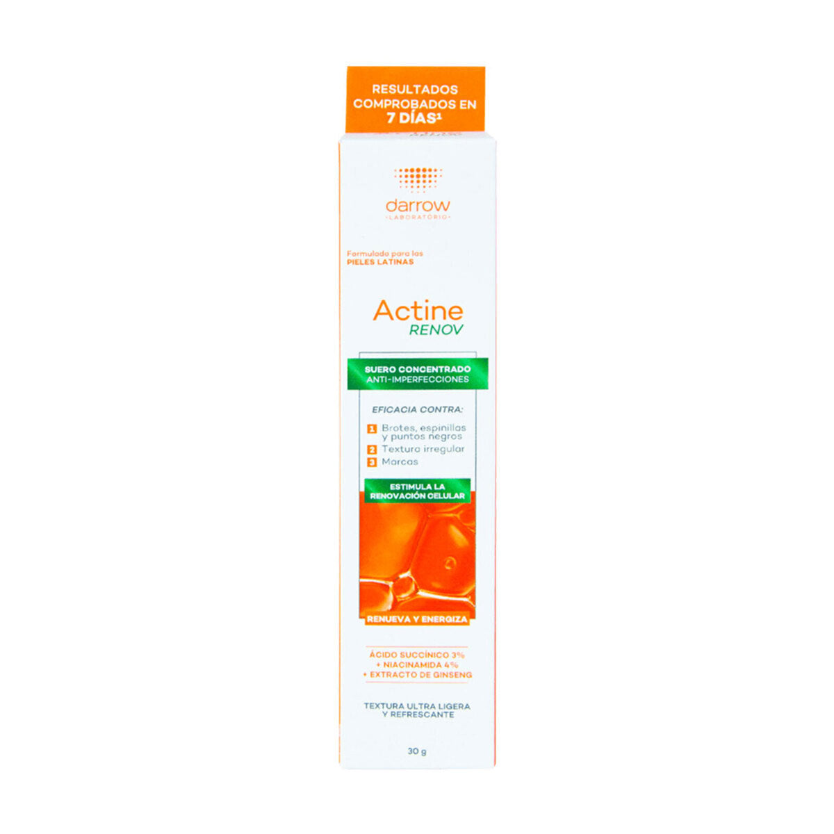 Darrow Actine Concentrado renovador para piel grasa 30 ml – Dermaexpress