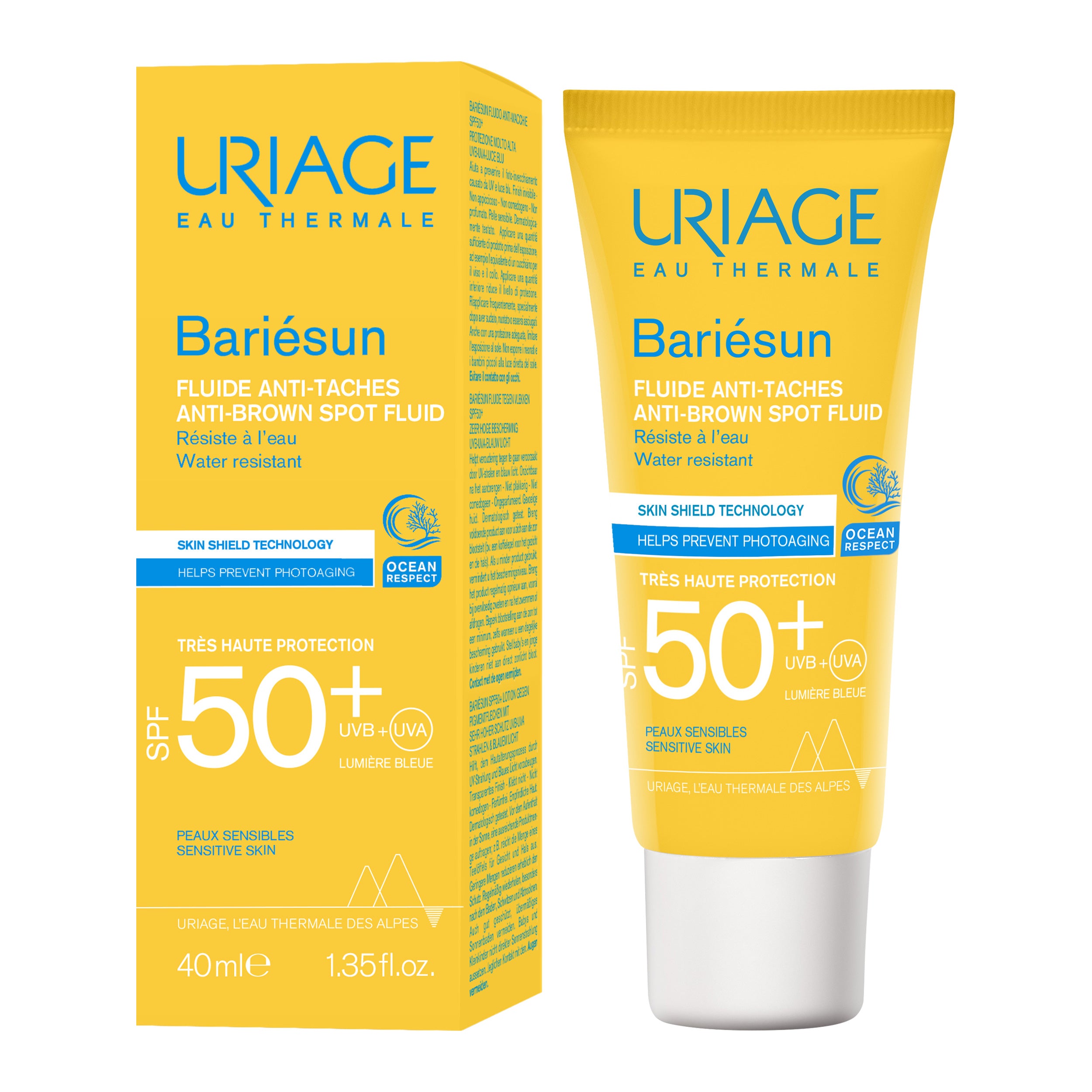 Uriage Bariesun SPF50+ fluido anti manchas 40ml. – Derma Express MX