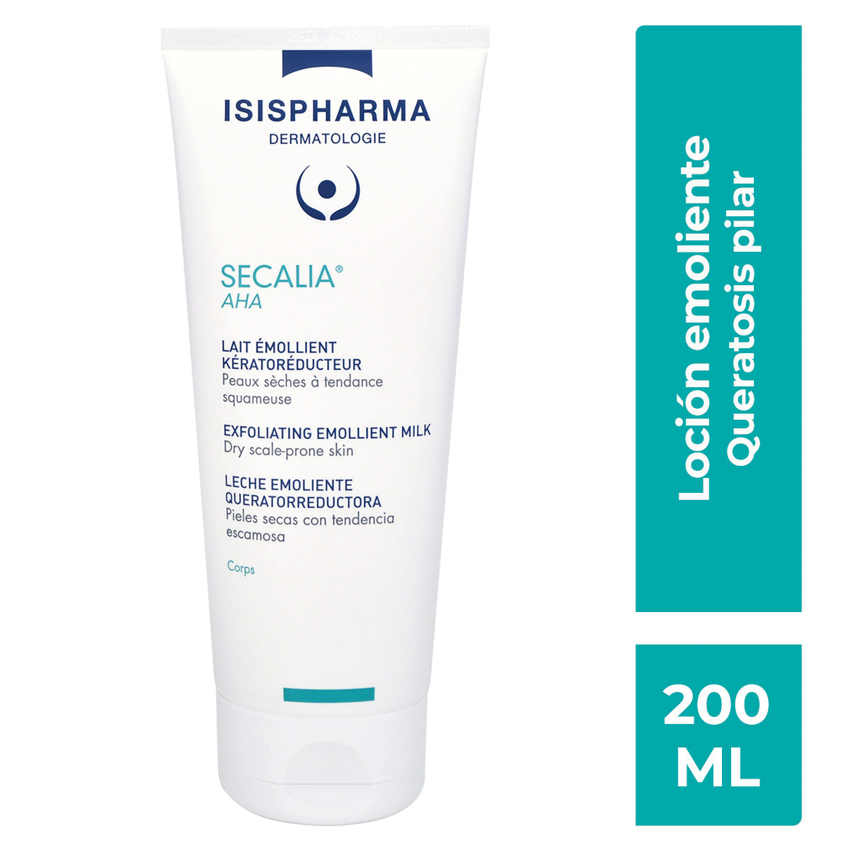 Isispharma Secalia AHA Leche emoliente para piel seca 200 ml – Dermaexpress