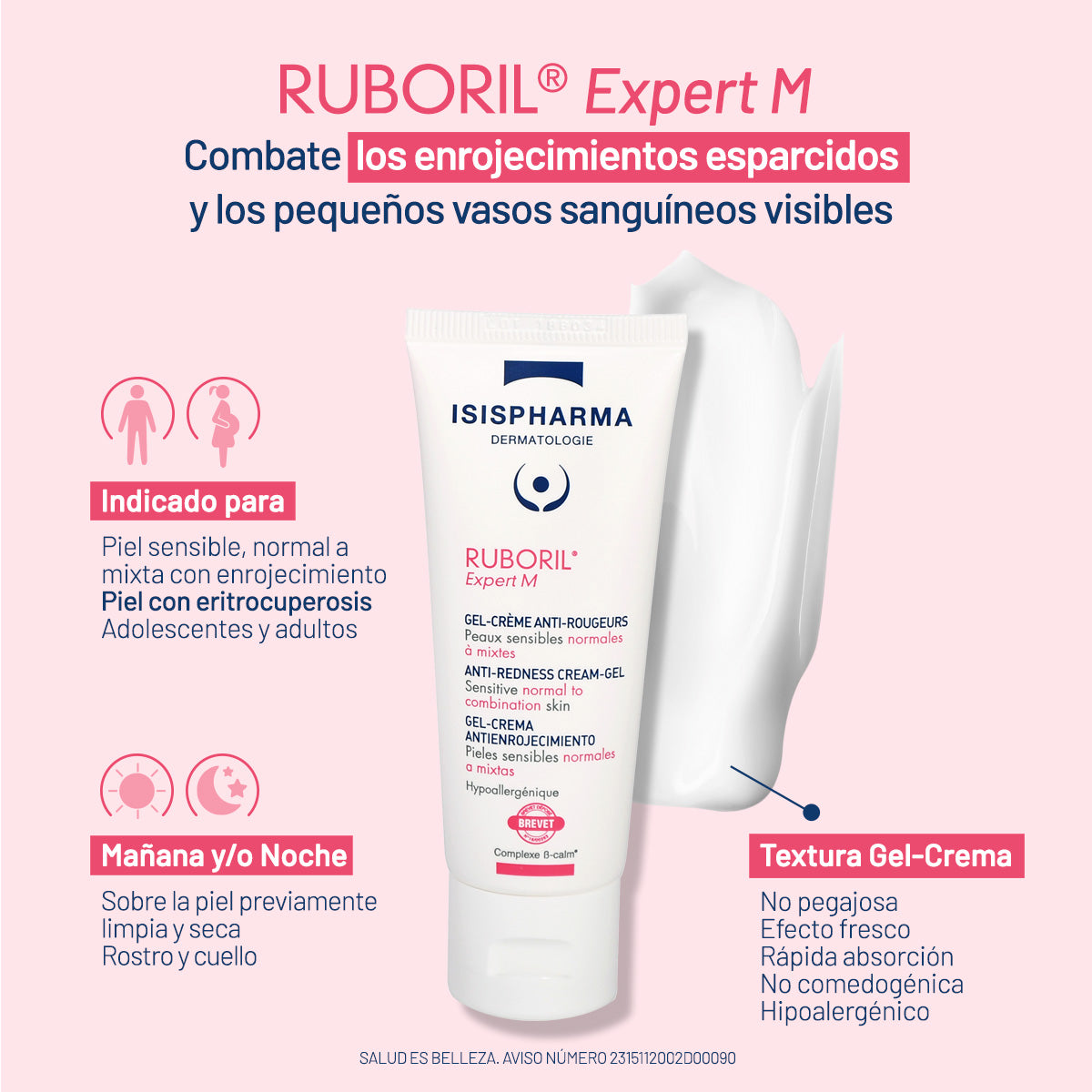 Ruboril expert m piel normal-mixta 40ml. – Derma Express MX