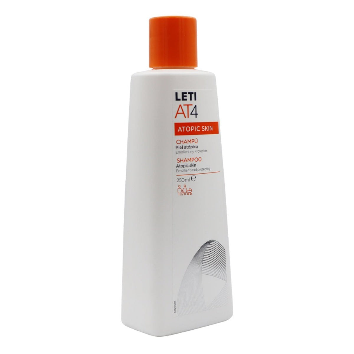 LETI AT4 SHAMPOO FCO 250 ML - Derma Express MX