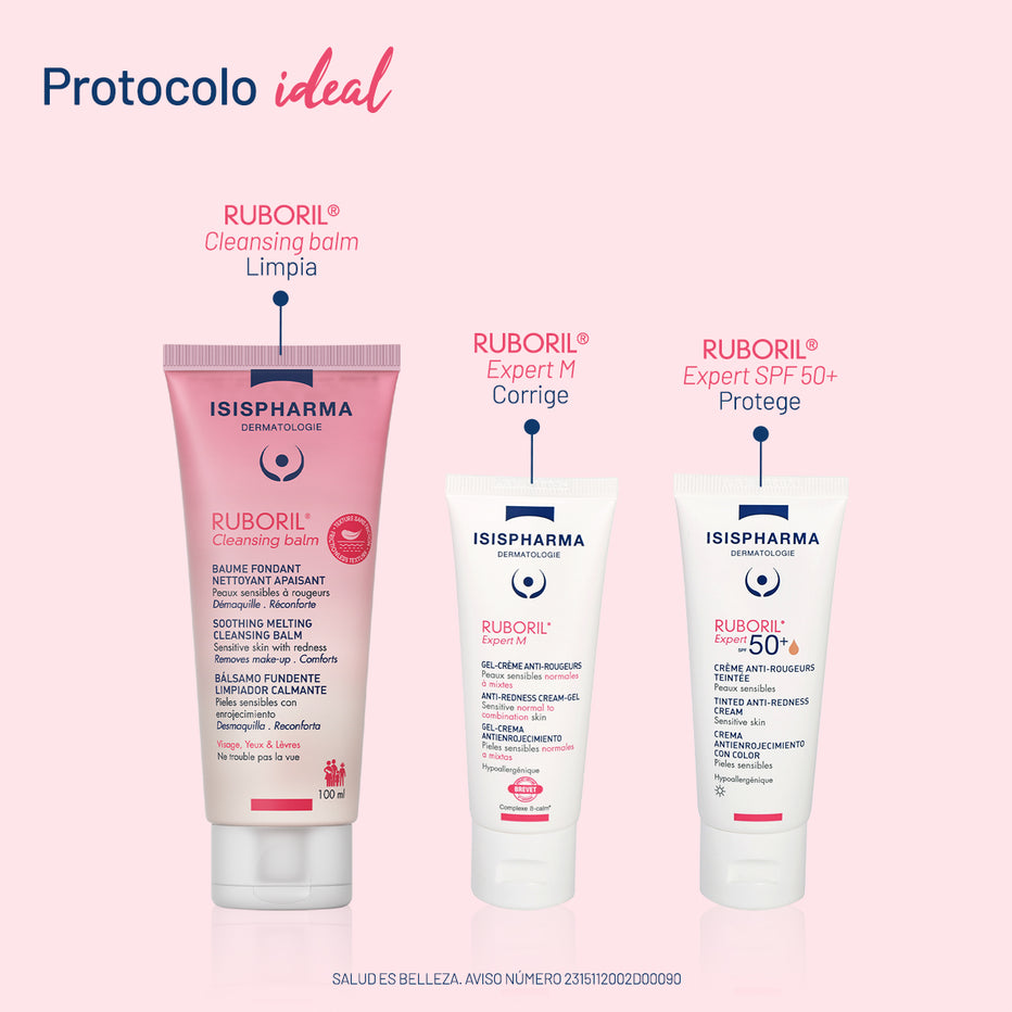 Isispharma ruboril cleansing balm, bálsamo limpiador desmaquillante 10 ...