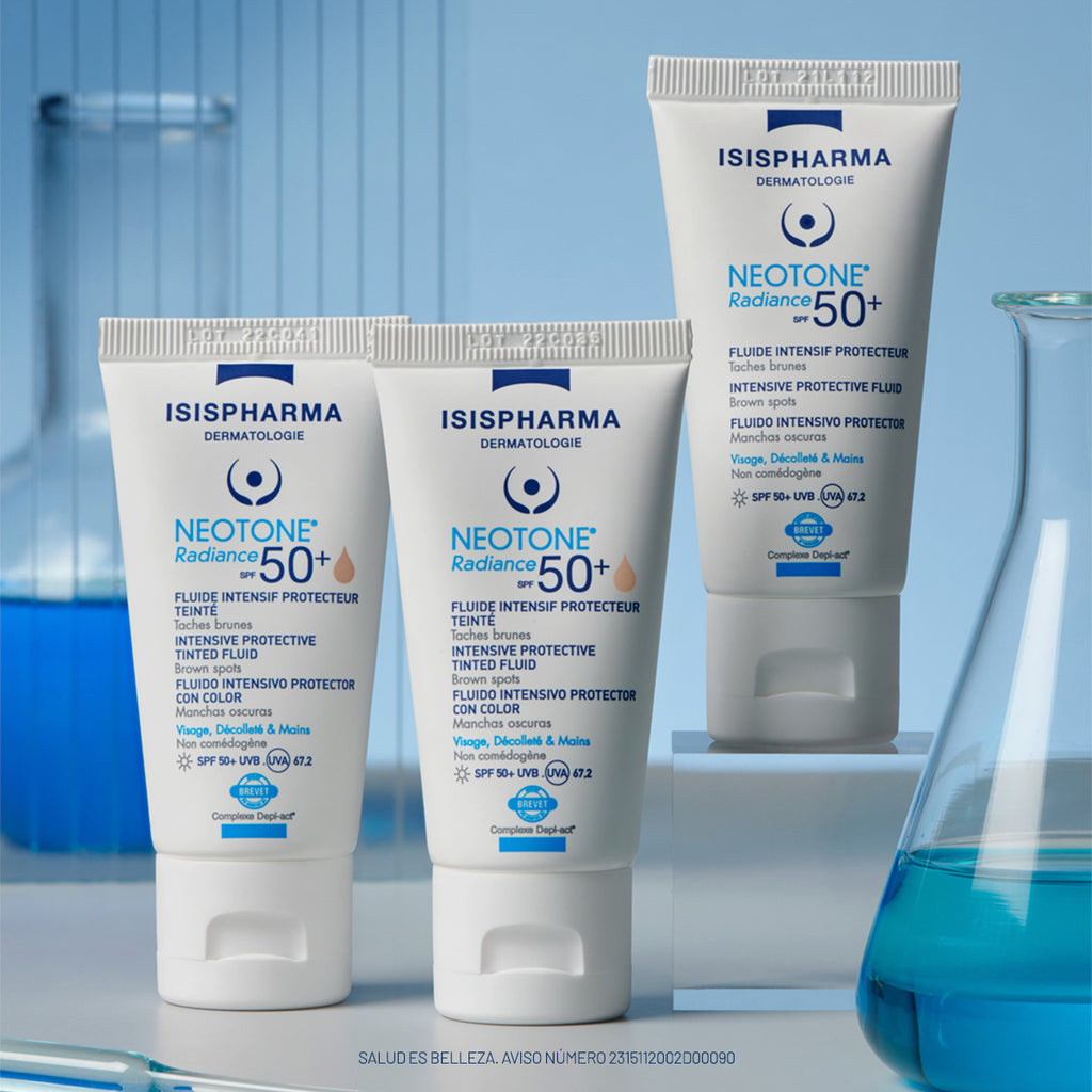 Isispharma neotone radiance fps 50+ tono claro, anti manchas 30ml ...