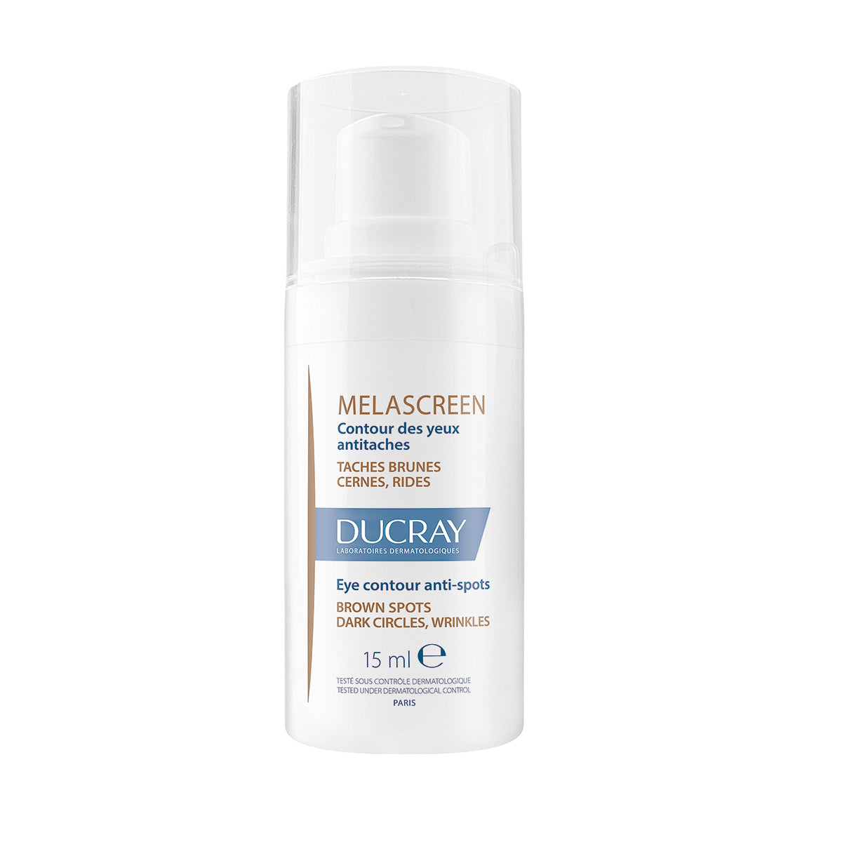 Ducray melascreen contorno de ojos 15ml. – Derma Express MX