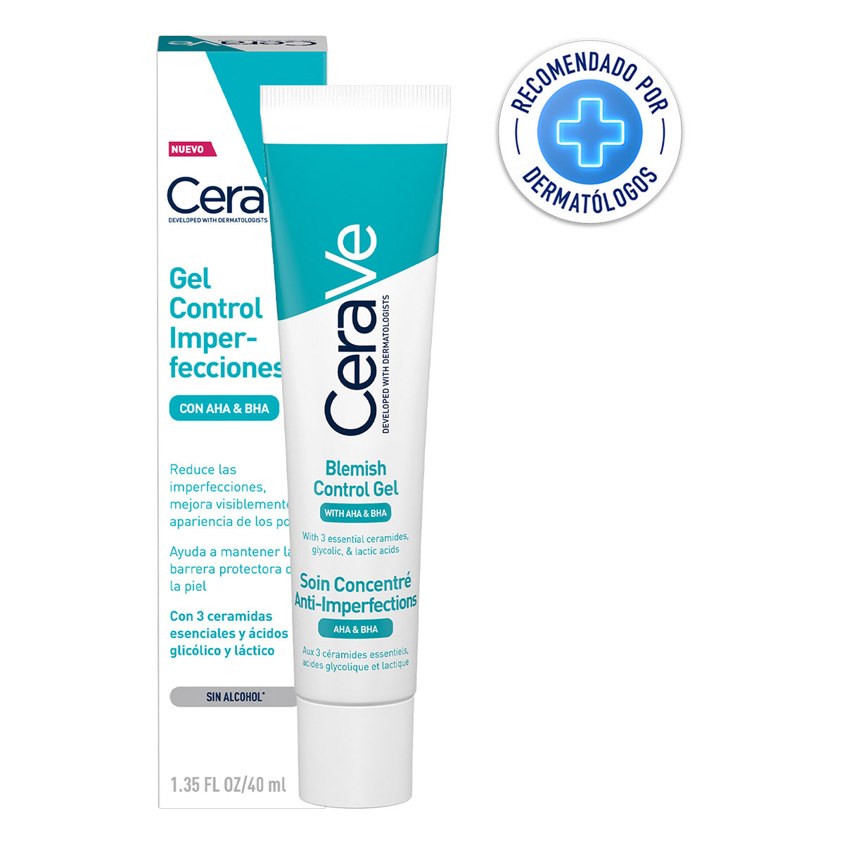 Cerave gel control de imperfecciones 40ml. – Derma Express MX