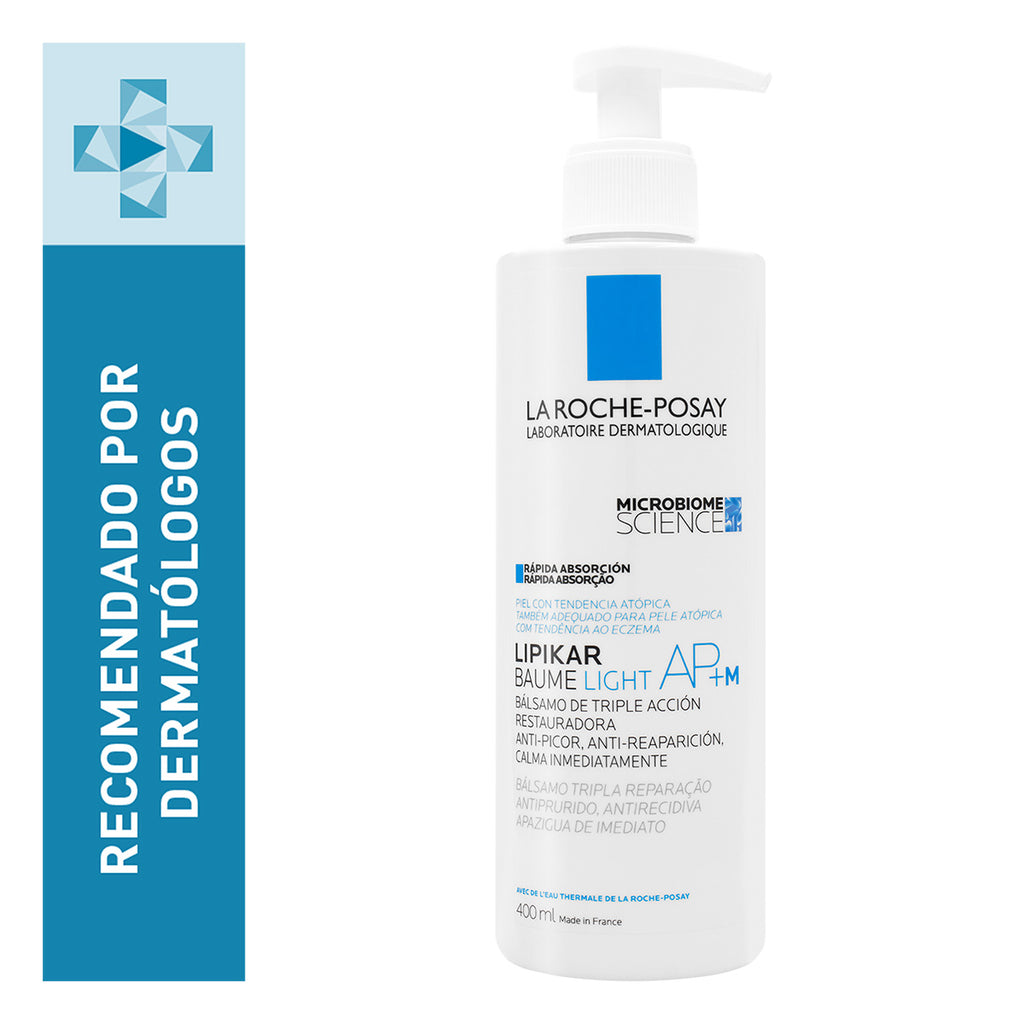 La Roche-Posay Lipikar Baume Light AP+M Bálsamo anti-comezón 400 ml ...