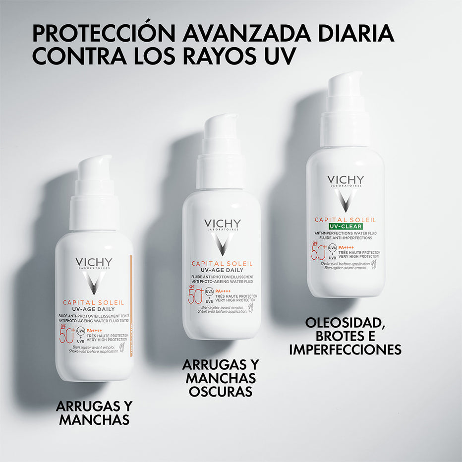 Vichy Capital Soleil UV- CLEAR protector solar anti-imperfecciones FPS ...