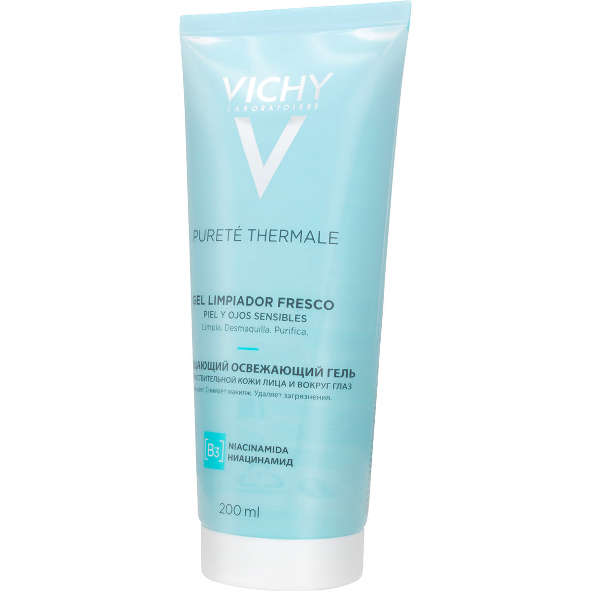 Vichy Purete thermal gel limpiador 200ml. – Dermaexpress