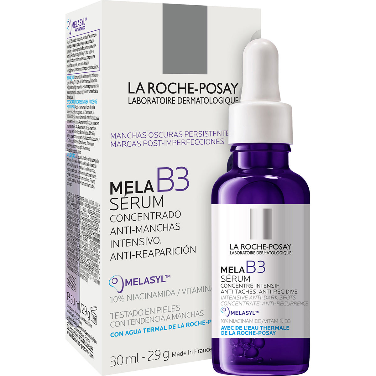 La Roche Posay Mela B3 serum antienvejecimiento, anti manchas 30ml. – Derma Express MX