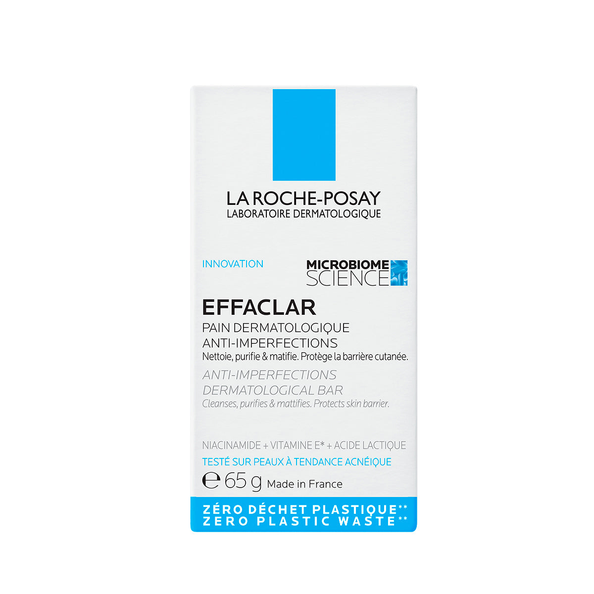La Roche Posay Effaclar Dermatologic Foaming Bar 65 g – Dermaexpress