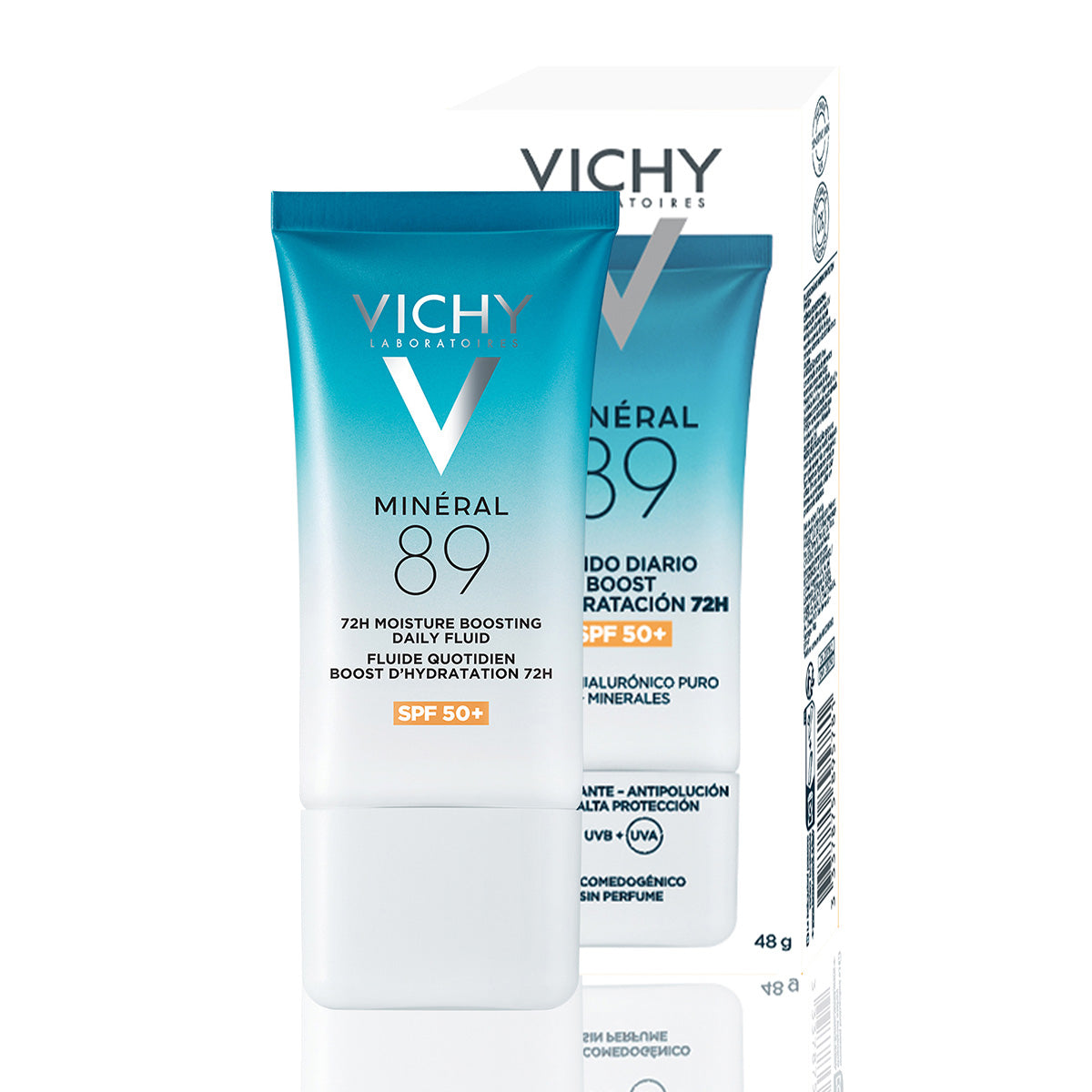 Vichy Mineral 89 crema uv spf50+, hidratacion y antixidante 50ml ...