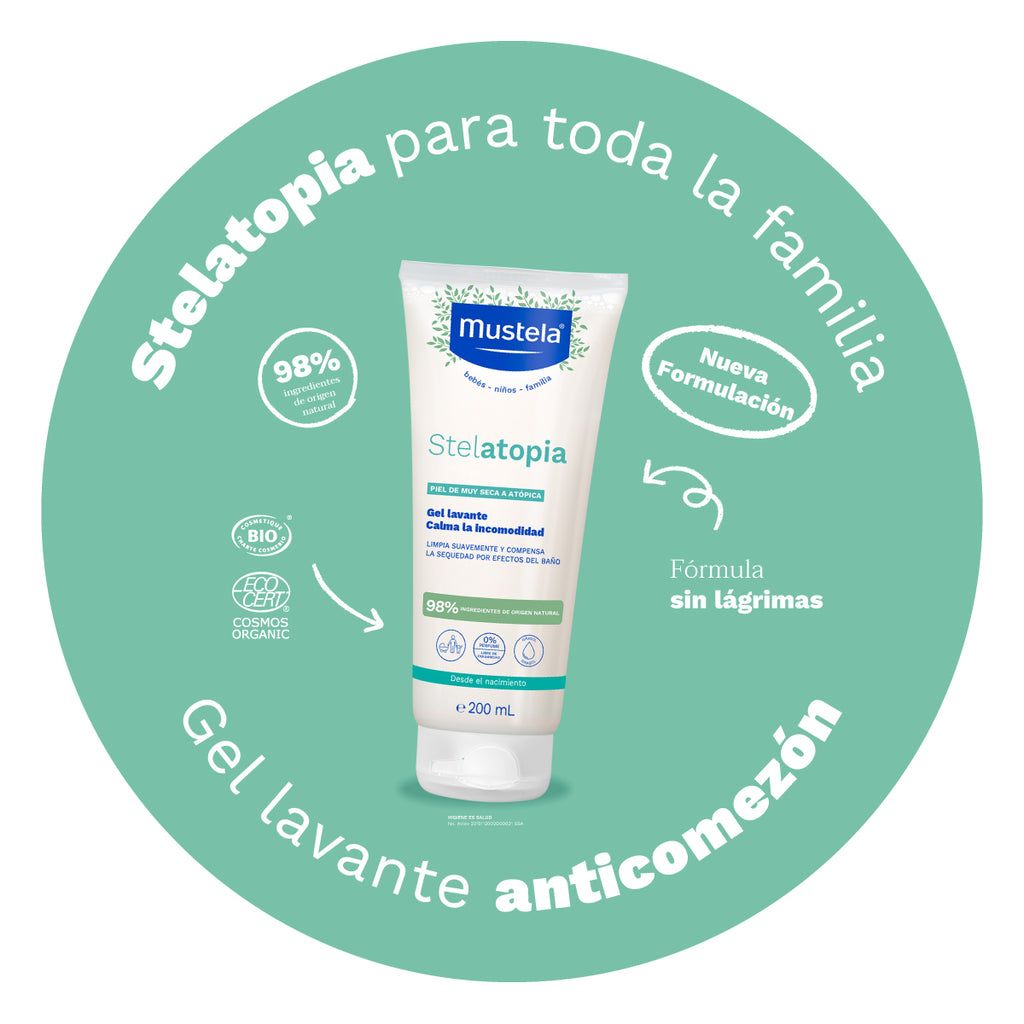 Mustela Stelatopia Gel Lavante 200 ml – Dermaexpress