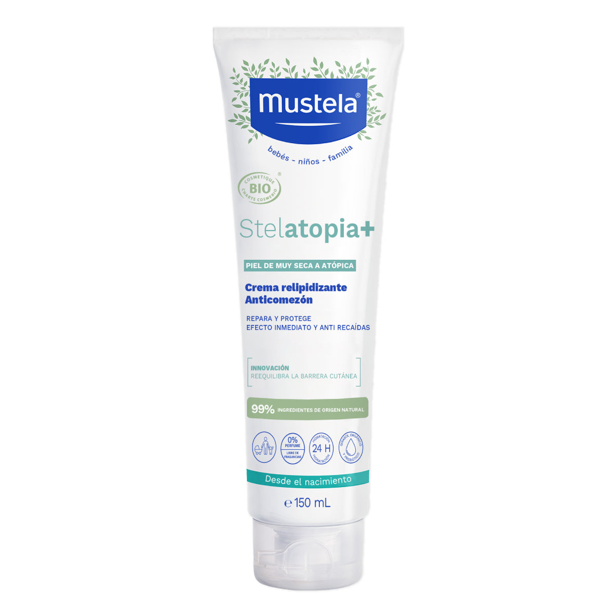 Mustela Stelatopia Crema Relipidizante Corporal 150ml. – Derma Express MX