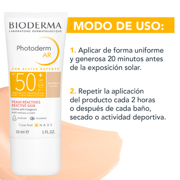 Bioderma Photoderm AR FPS50+ Protección solar facial anti-rojeces 30 m ...