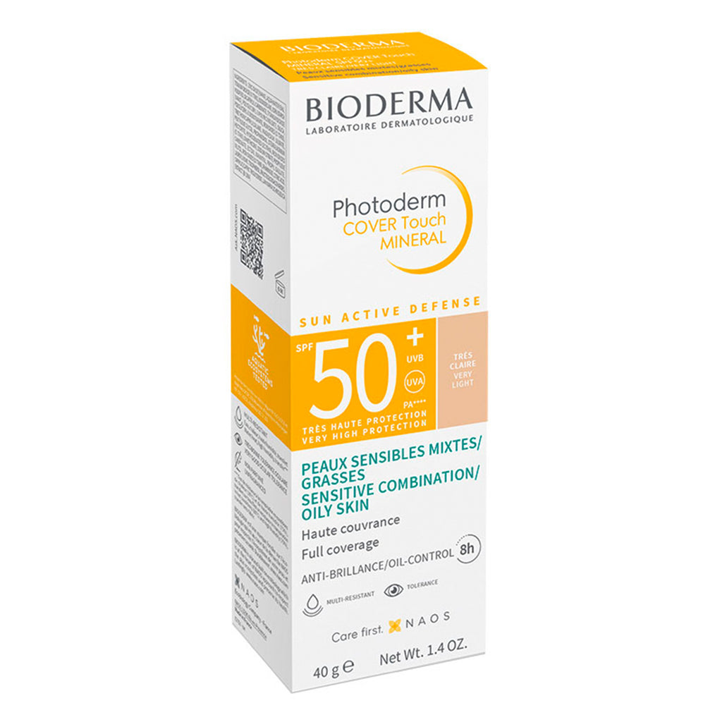 Boderma Photoderm cover touch mineral Fps50+ color muy claro 40gr ...