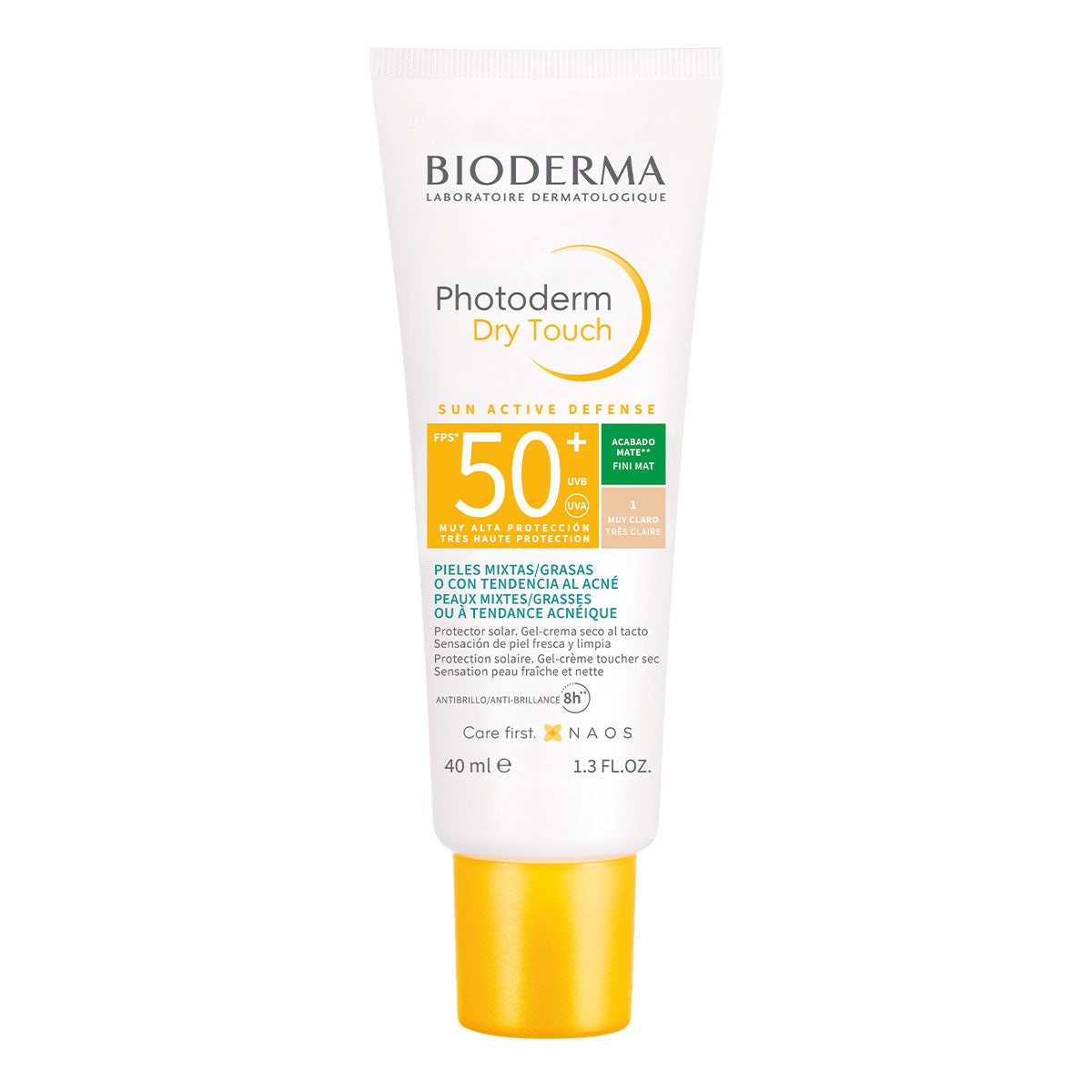 Bioderma Photoderm Dry Touch FPS50+ Protector solar facial muy claro p ...