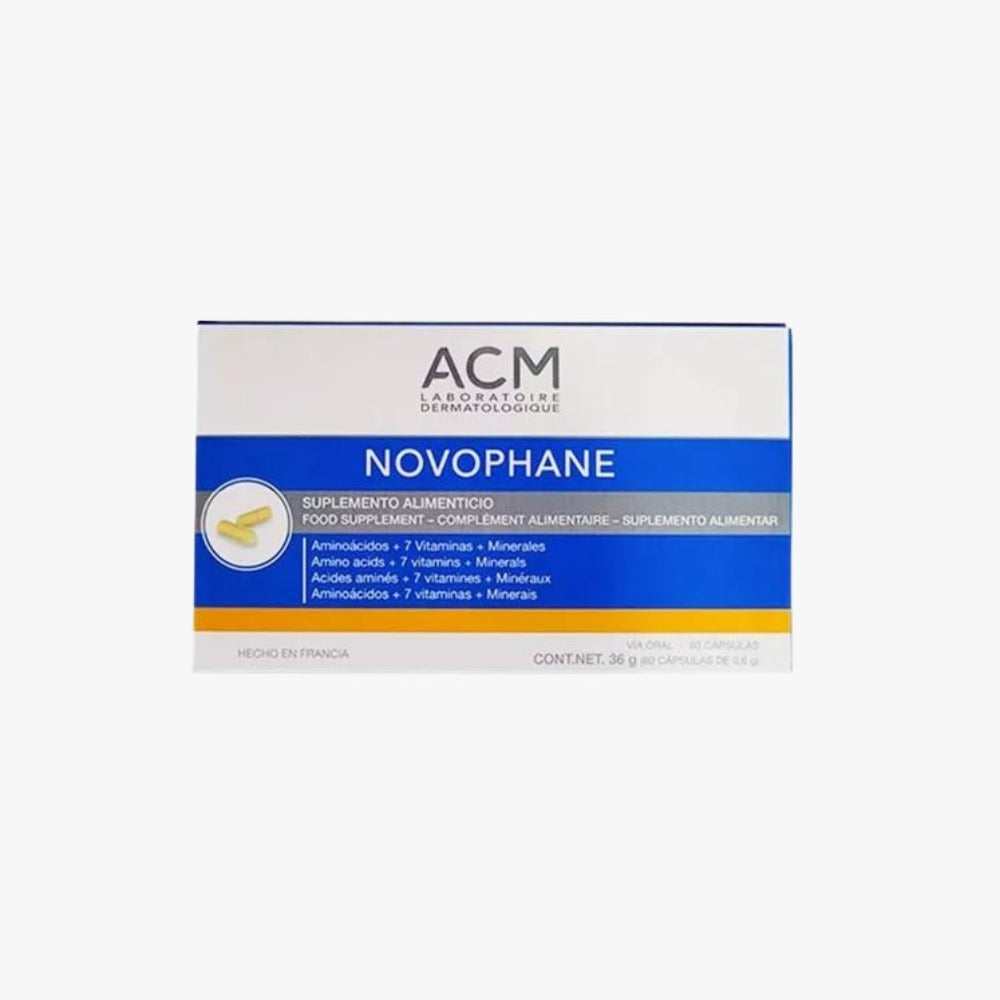 ACM Novophane Suplemento 60 cápsulas – Dermaexpress