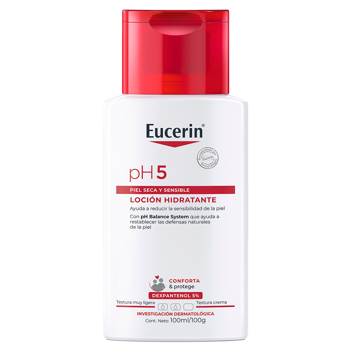 Eucerin pH5 Loción corporal hidratante piel seca y sensible 100ml ...