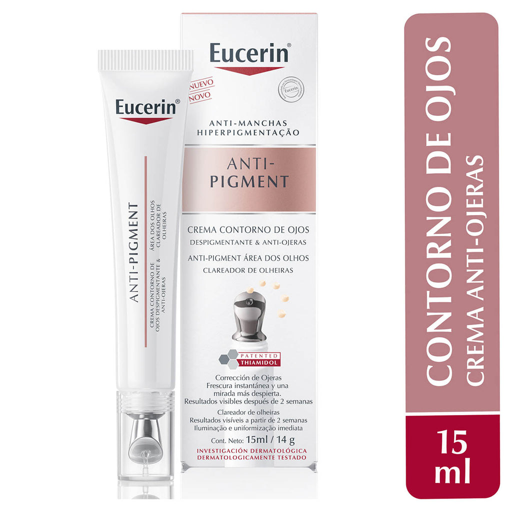 Eucerin Anti-pigment crema facial anti-ojeras 15ml. – Derma Express MX