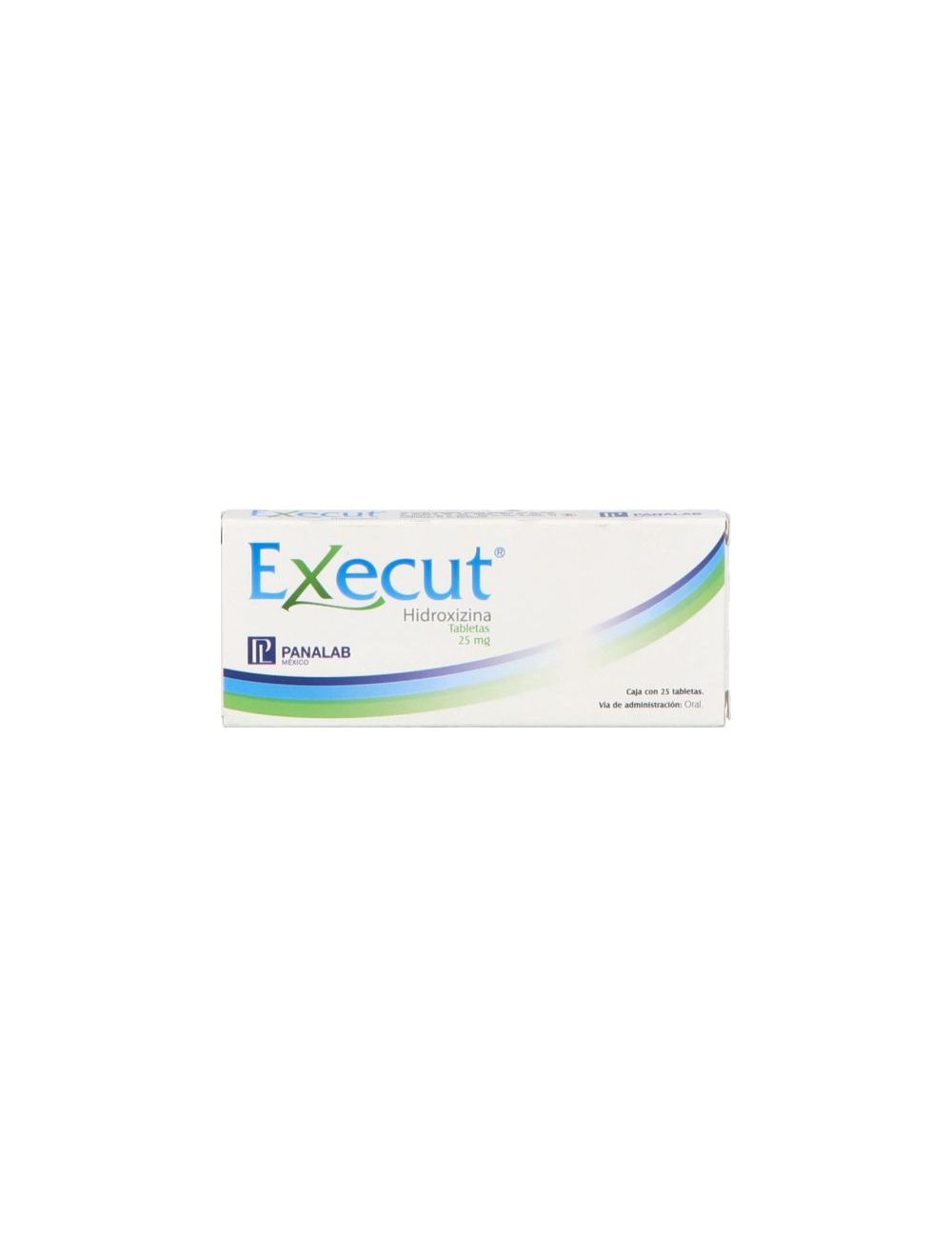 Panalab Execut 25mg. oral 25 tabletas – Derma Express MX