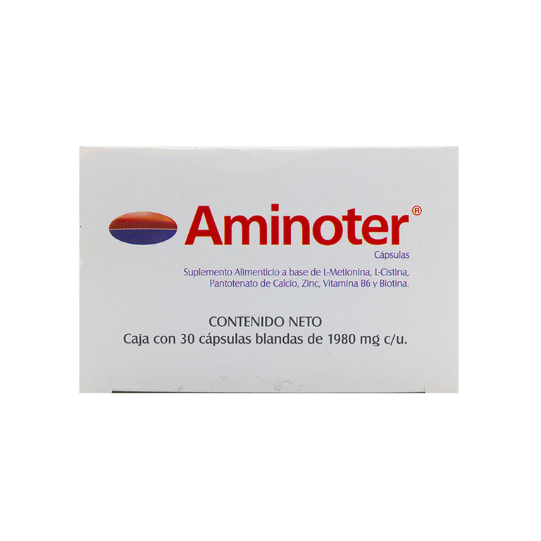 Panalab Aminoter Cápsulas c/30 – Dermaexpress