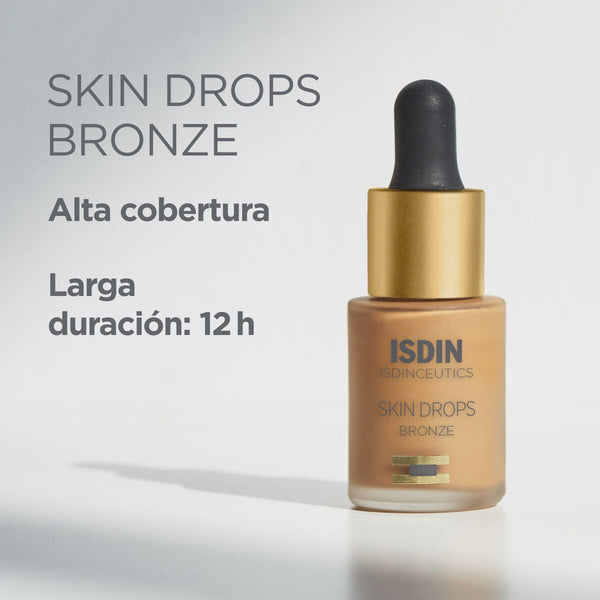 ISDIN ISDINCEUTICS SKIN DROP BRONCE FRASCO CON 15ML - Derma Express MX
