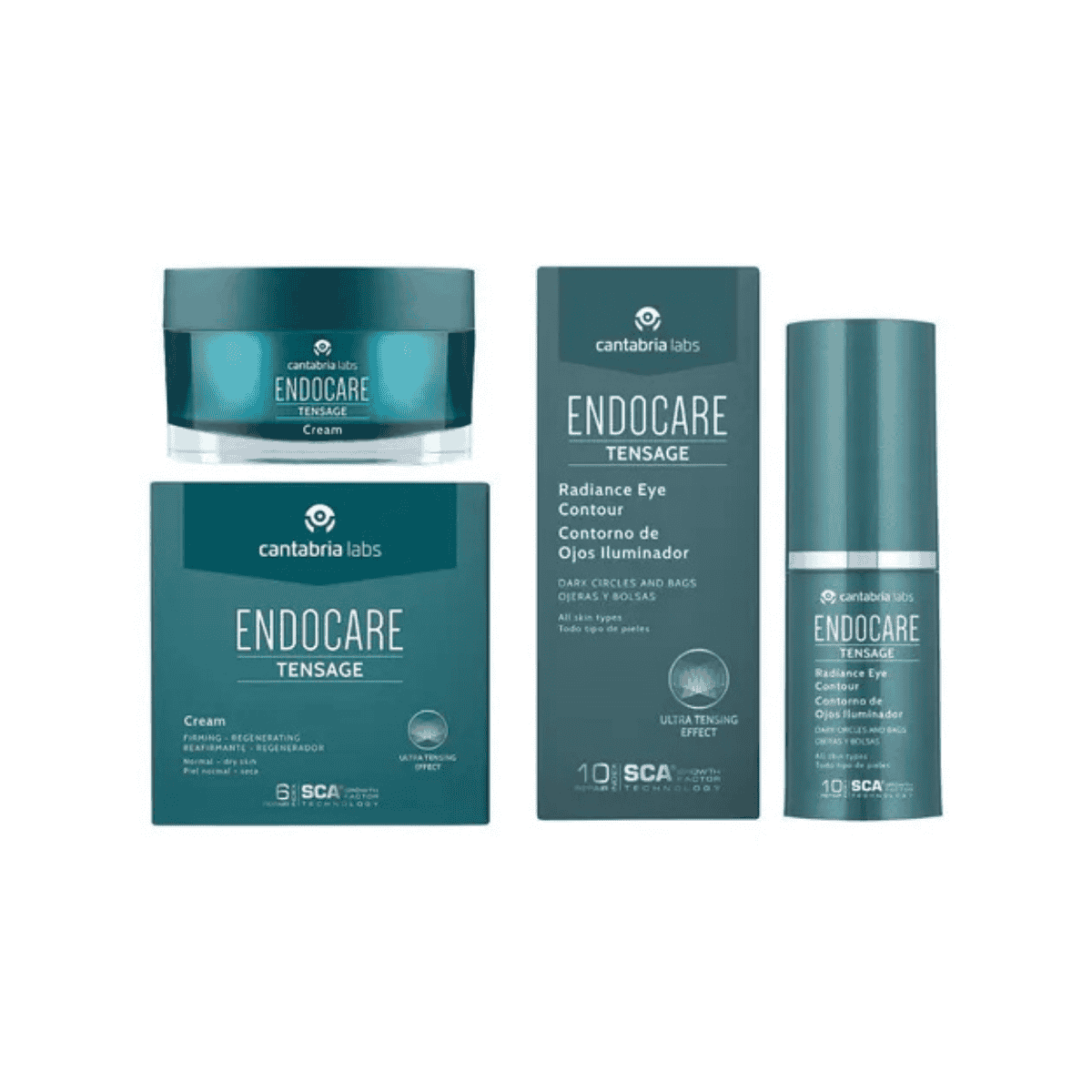 Cantabria Labs Endocare Kit Tensage Crema Reafirmante 30 Ml + Endocare ...