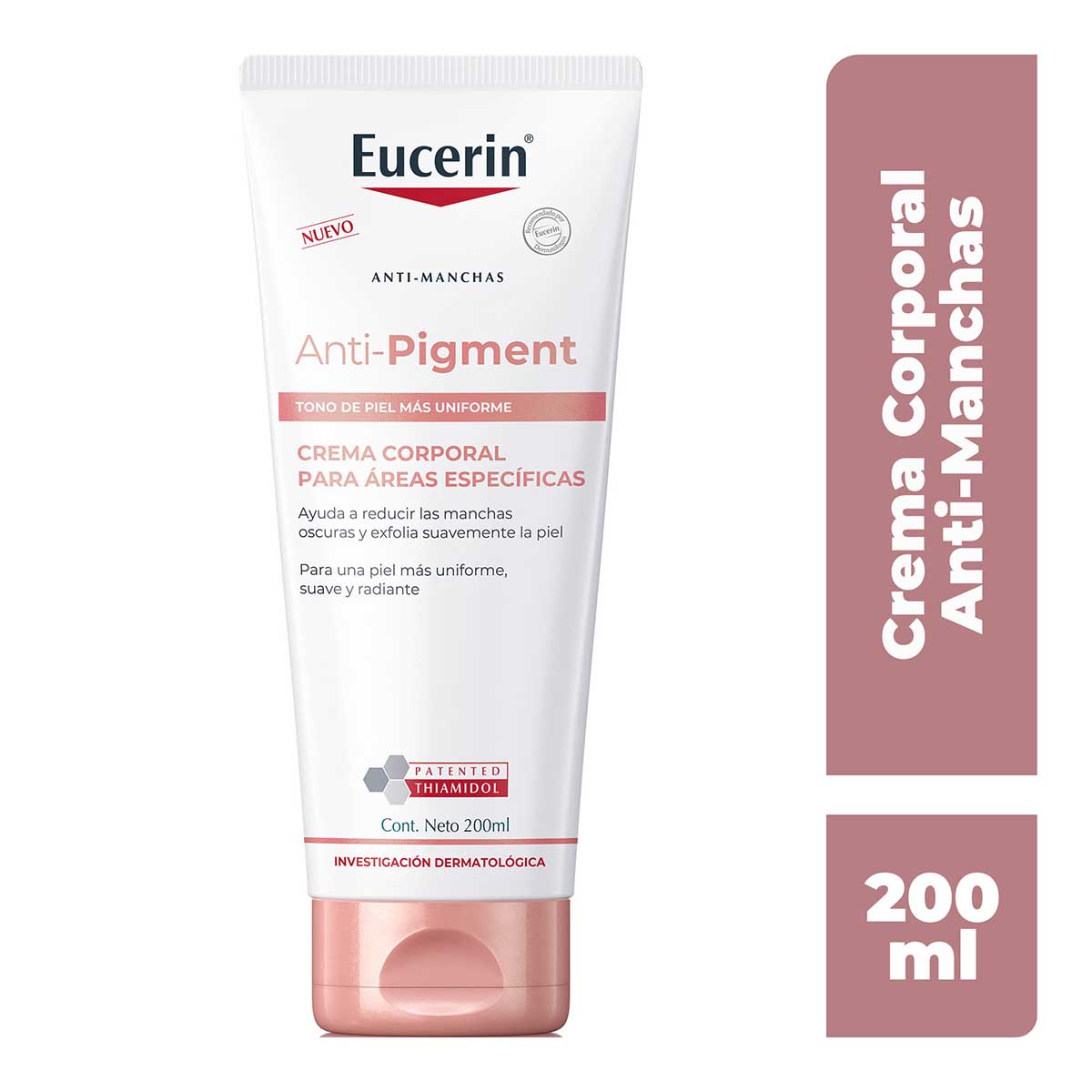 Eucerin Anti-Pigment Crema Corporal, exfoliante anti-manchas 200ml ...