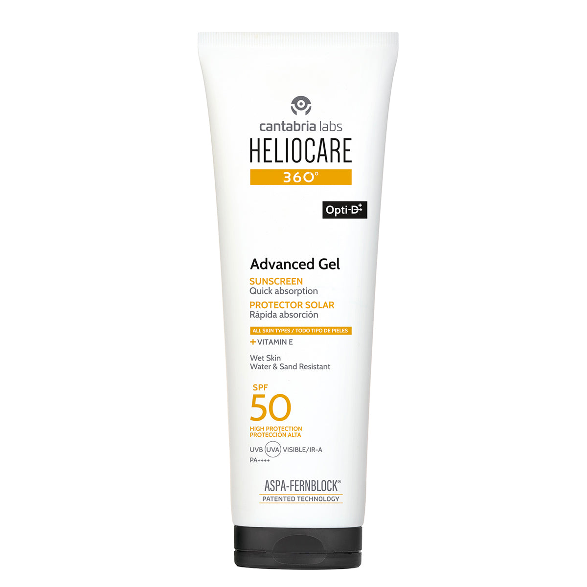 Cantabria Labs Heliocare 360° Advanced Gel Protector solar FPS50+ 250 ...