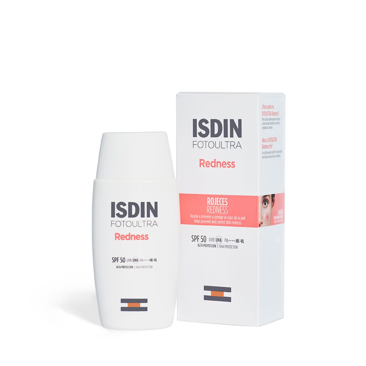 Isdin protector solar fotoultra redness SPF50 para piel con rosácea 50 ...