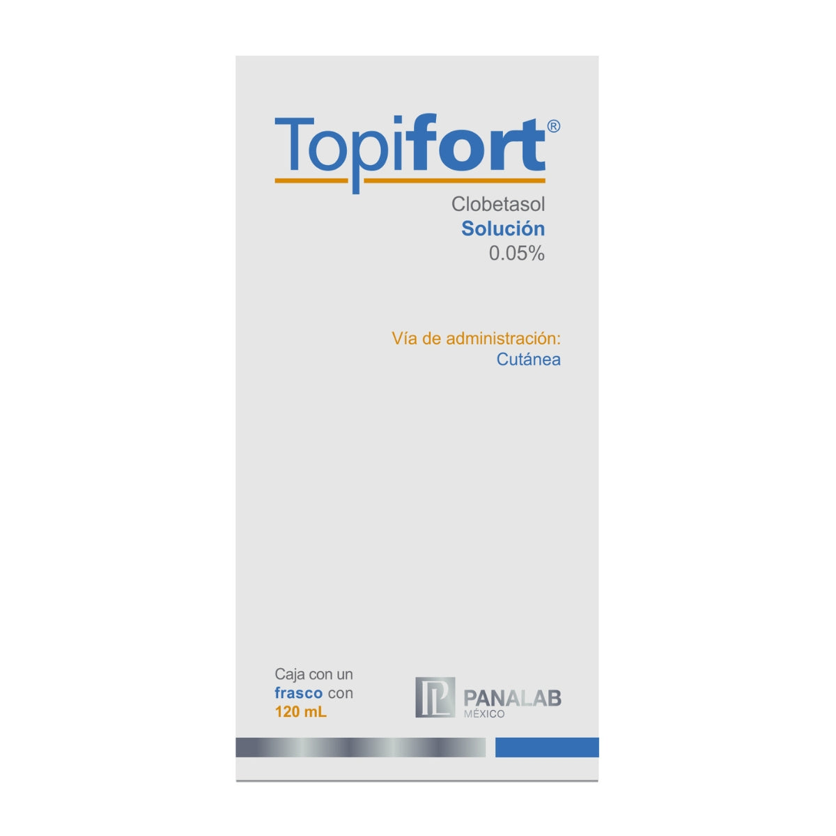 Panalab Topifort Solución 120ml. – Dermaexpress
