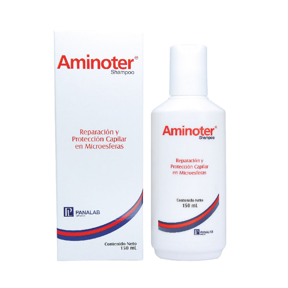 Panalab Aminoter Shampoo, protección y reparación capilar 150ml ...