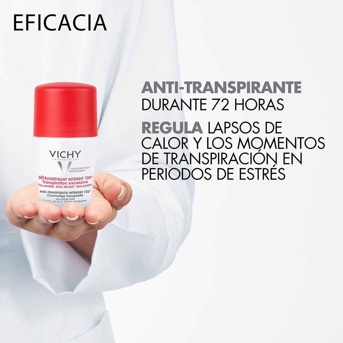 Roll On Stress Resist, Anti-transpirante y desodorante, 50ml. - Derma ...