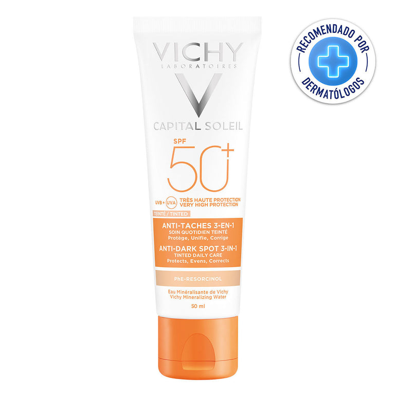 Vichy Ideal Soleil FPS50 Anti Dark, Cuidado protector anti-manchas , 5 ...