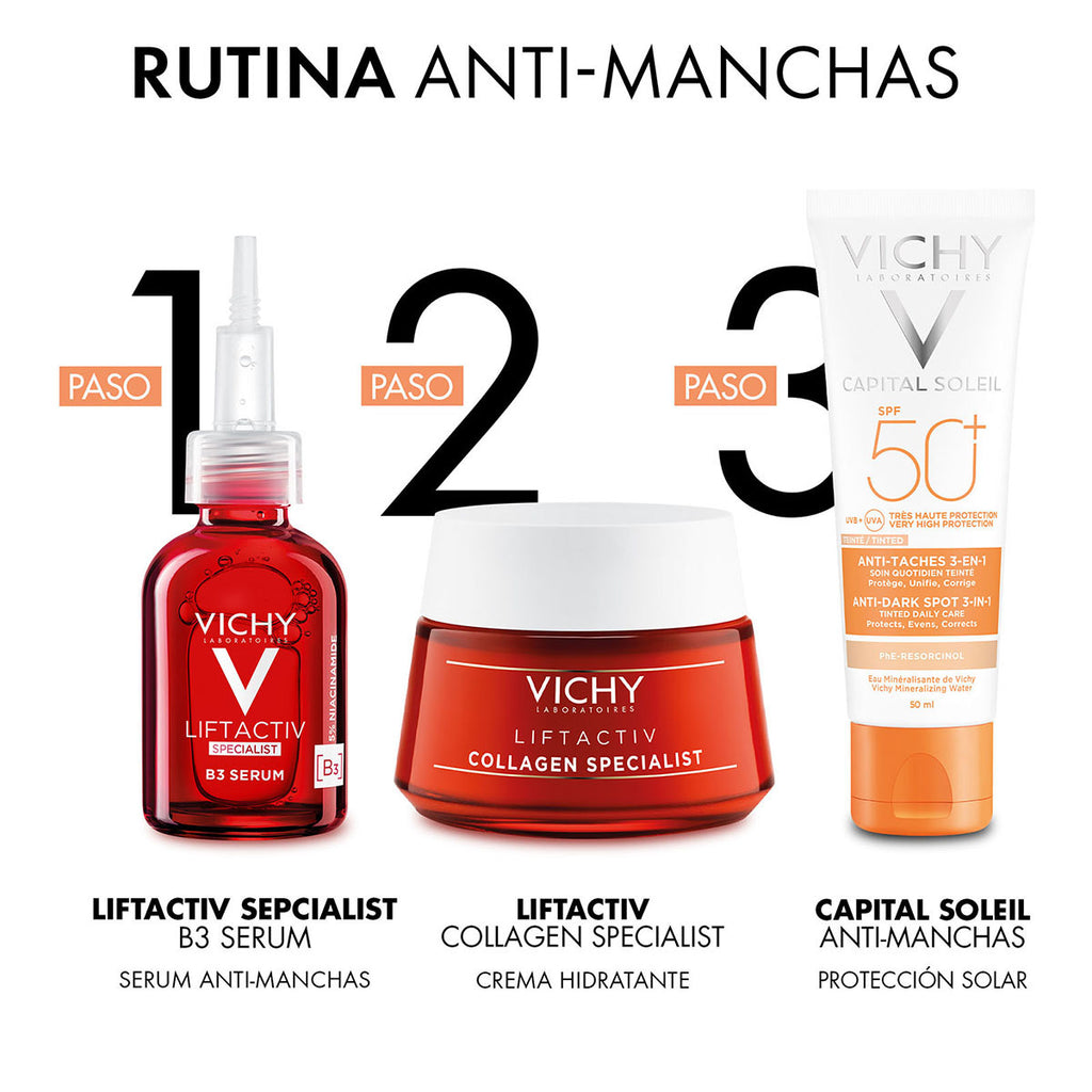 Vichy Ideal Soleil FPS50 Anti Dark, Cuidado protector anti-manchas , 5 ...