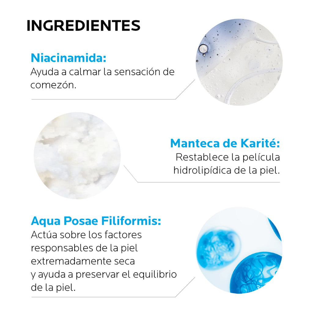 La Roche Posay Lipikar Cleansing Oil AP+, Aceite de ducha anti-comezón ...