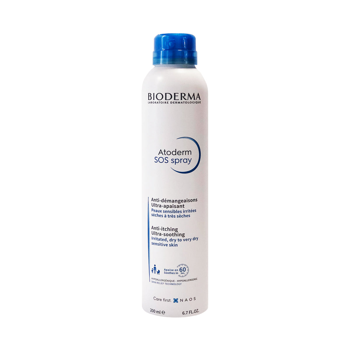 Bioderma Atoderm SOS, Spray anti-comezón 200ml. – Derma Express MX