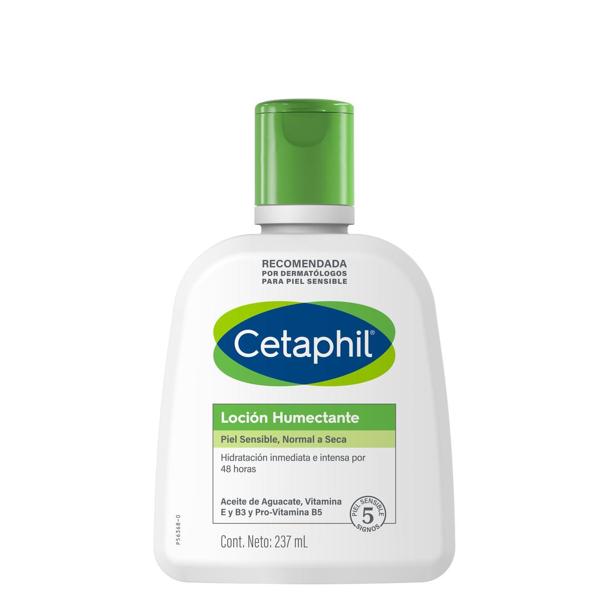 Cetaphil, Locion humectante facial y corporal, 237ml - Derma Express MX