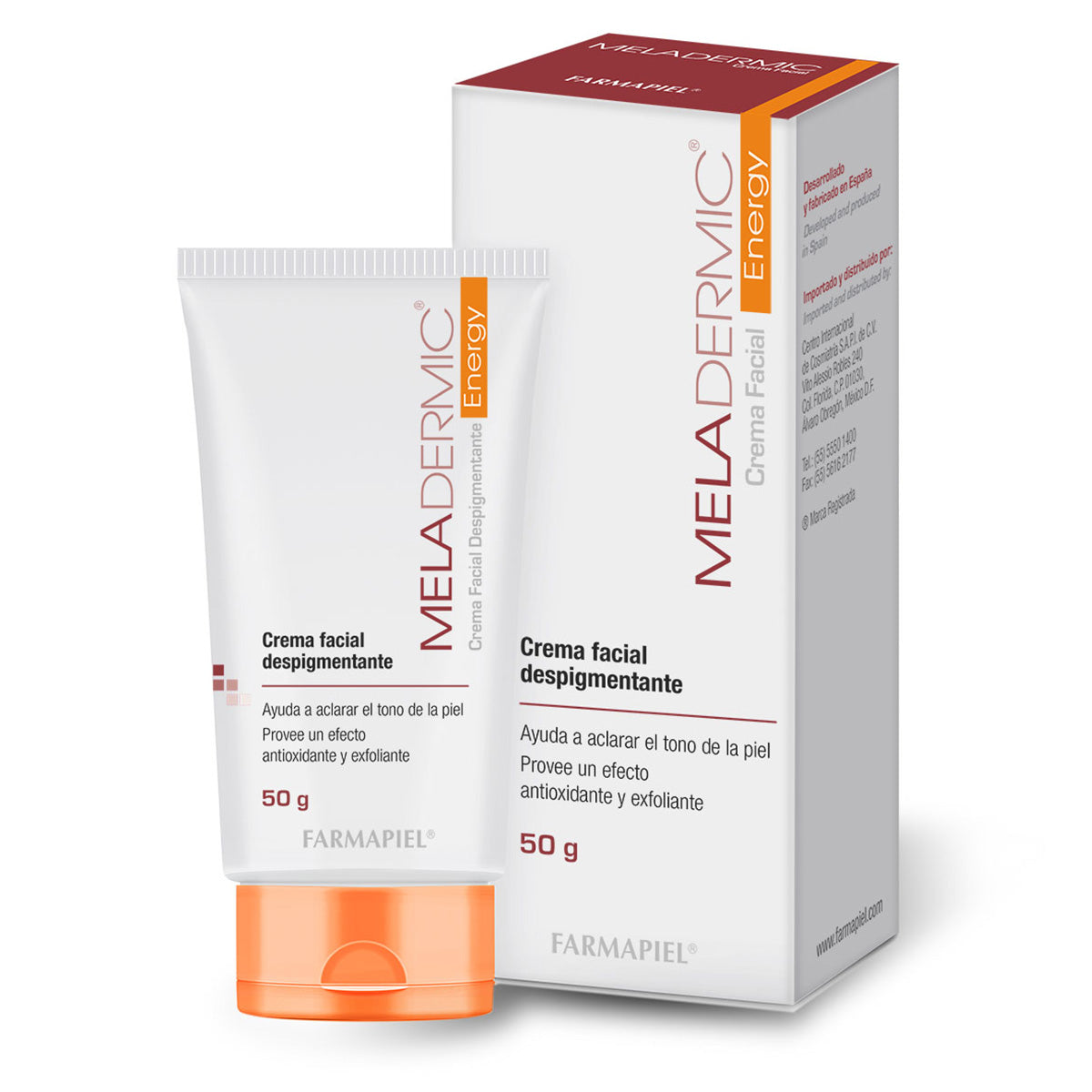 Farmapiel Meladermic Energy Crema facial despigmentante 50 gr ...