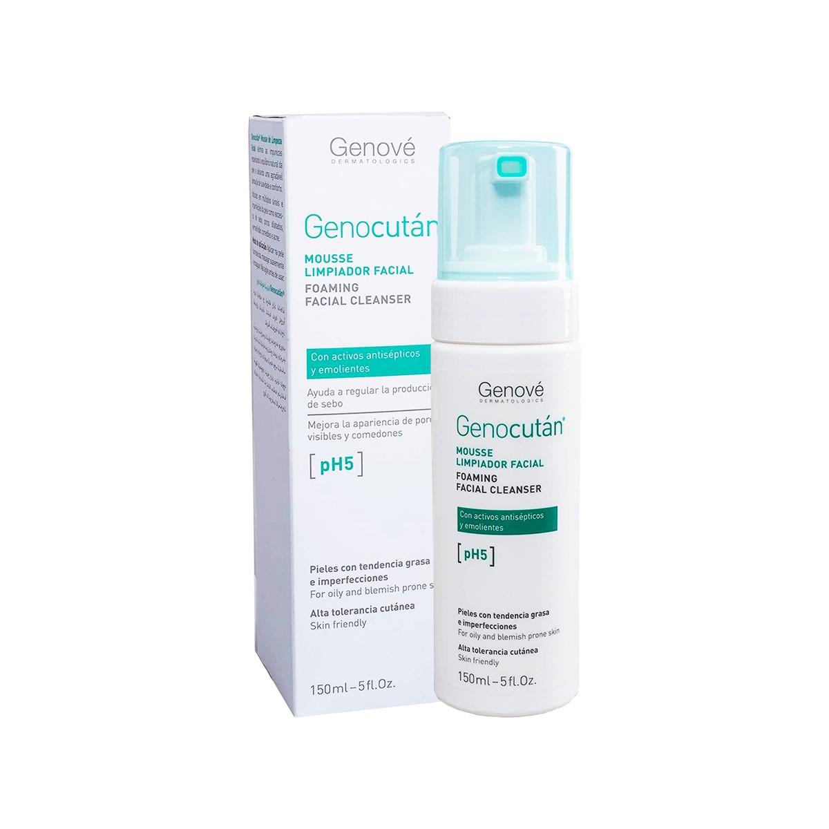 Genové Genocutan Mousse limpiador facial 150 ml – Dermaexpress