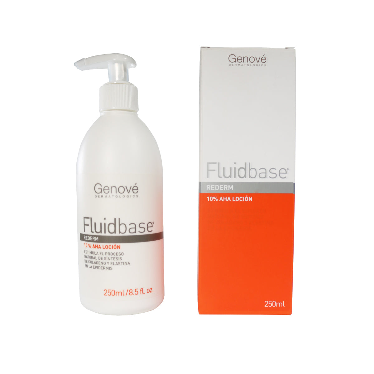Genové Fluidbase Rederm Loción AHA 10% 250 ml – Dermaexpress