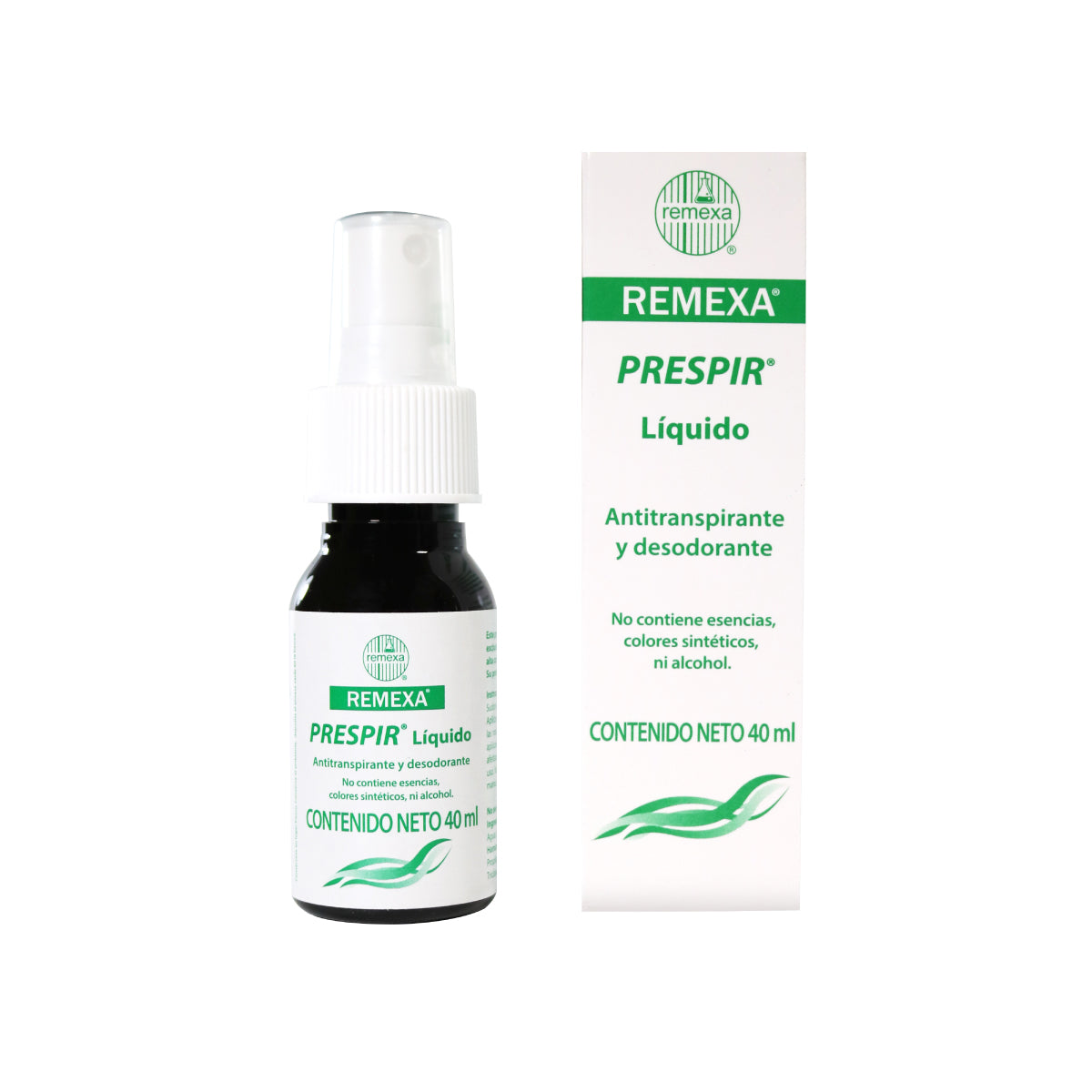 Remexa-prespir Líquido antitranspirante y desodorante 40 ml – Dermaexpress
